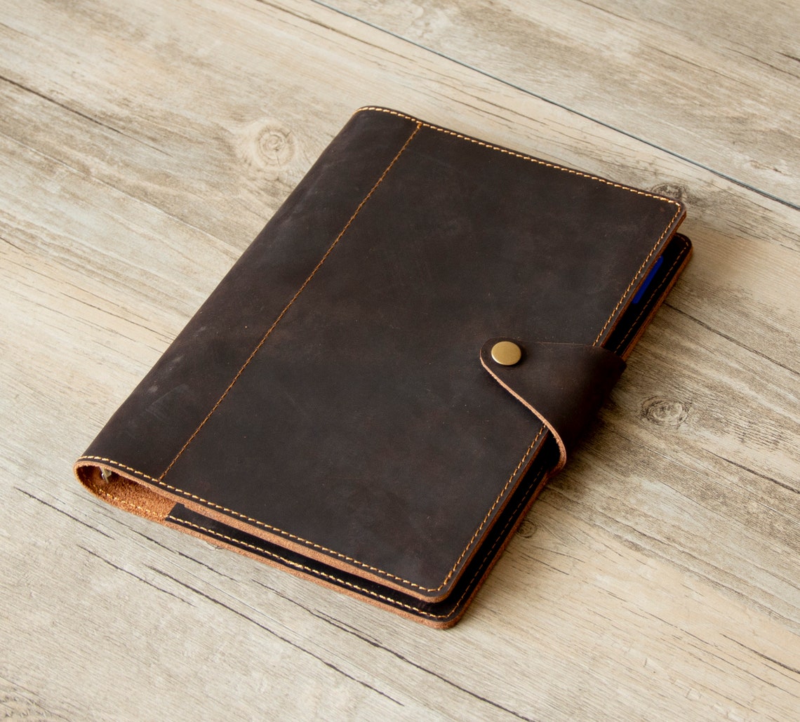 Leather Binderrefillable Planner Binderleather Journal | Etsy