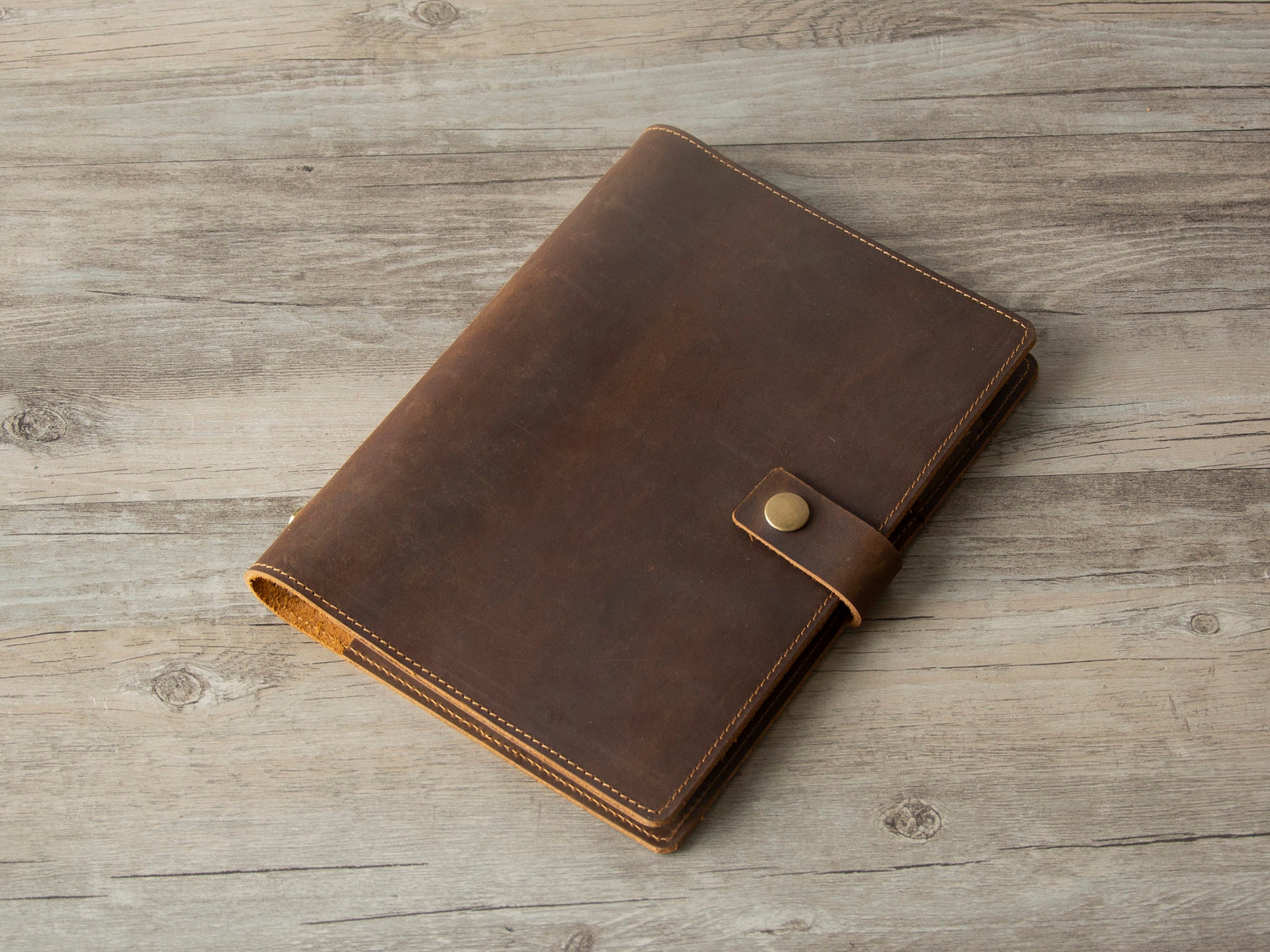 Personalized A5 / A6 Leather Refillable Planner Binder 6 Ring | Etsy