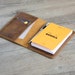 Personalized A7 Notepad Cover,notizblock Case,mini Notepad Cover.pocket ...