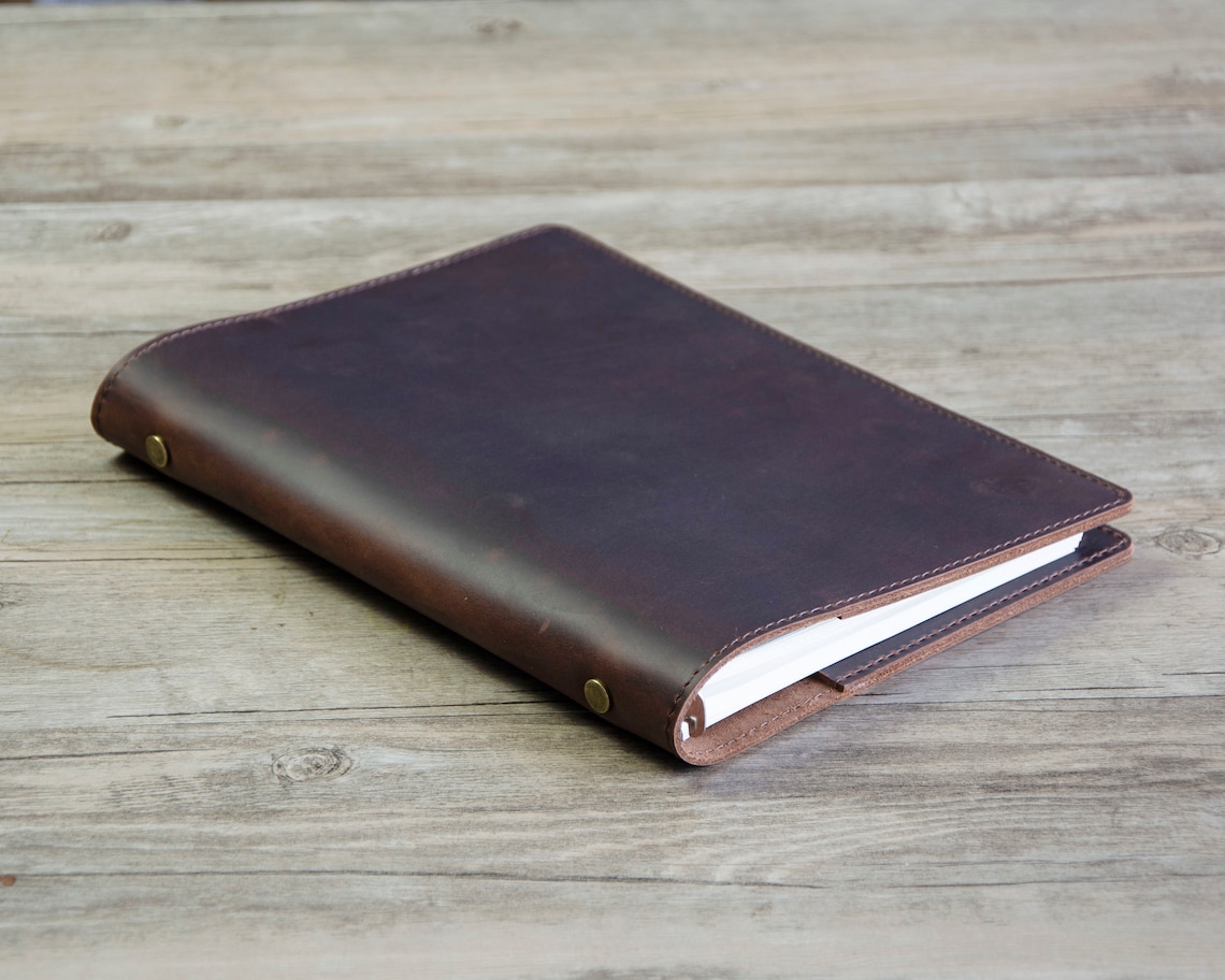 Personalized A5 / A6 Leather Refillable Planner Binder 6 Ring - Etsy