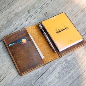 Personalized A7 Notepad Cover,notizblock Case,mini Notepad Cover.pocket ...