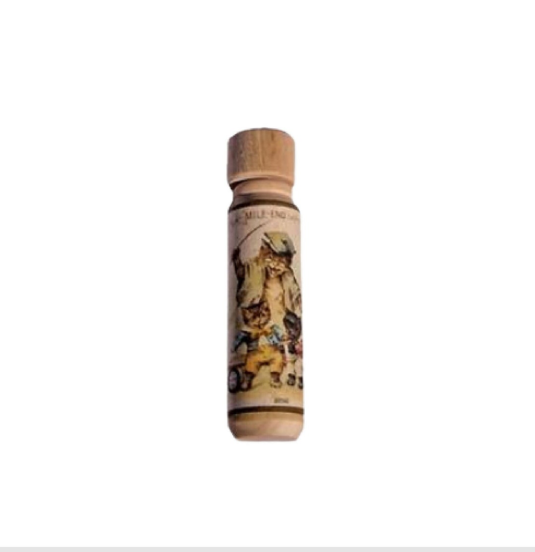Handmade Wooden Sewing Needle Case With Vintage, Victorian Sewing Ad ...