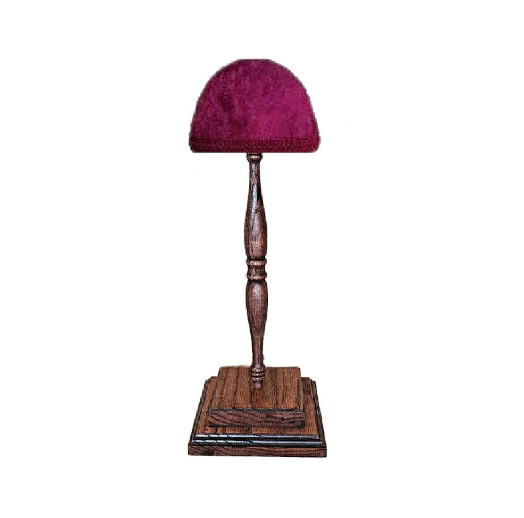 Handmade Victorian Style Solid Wooden Oak Milliners Hat Stand Dresser ...