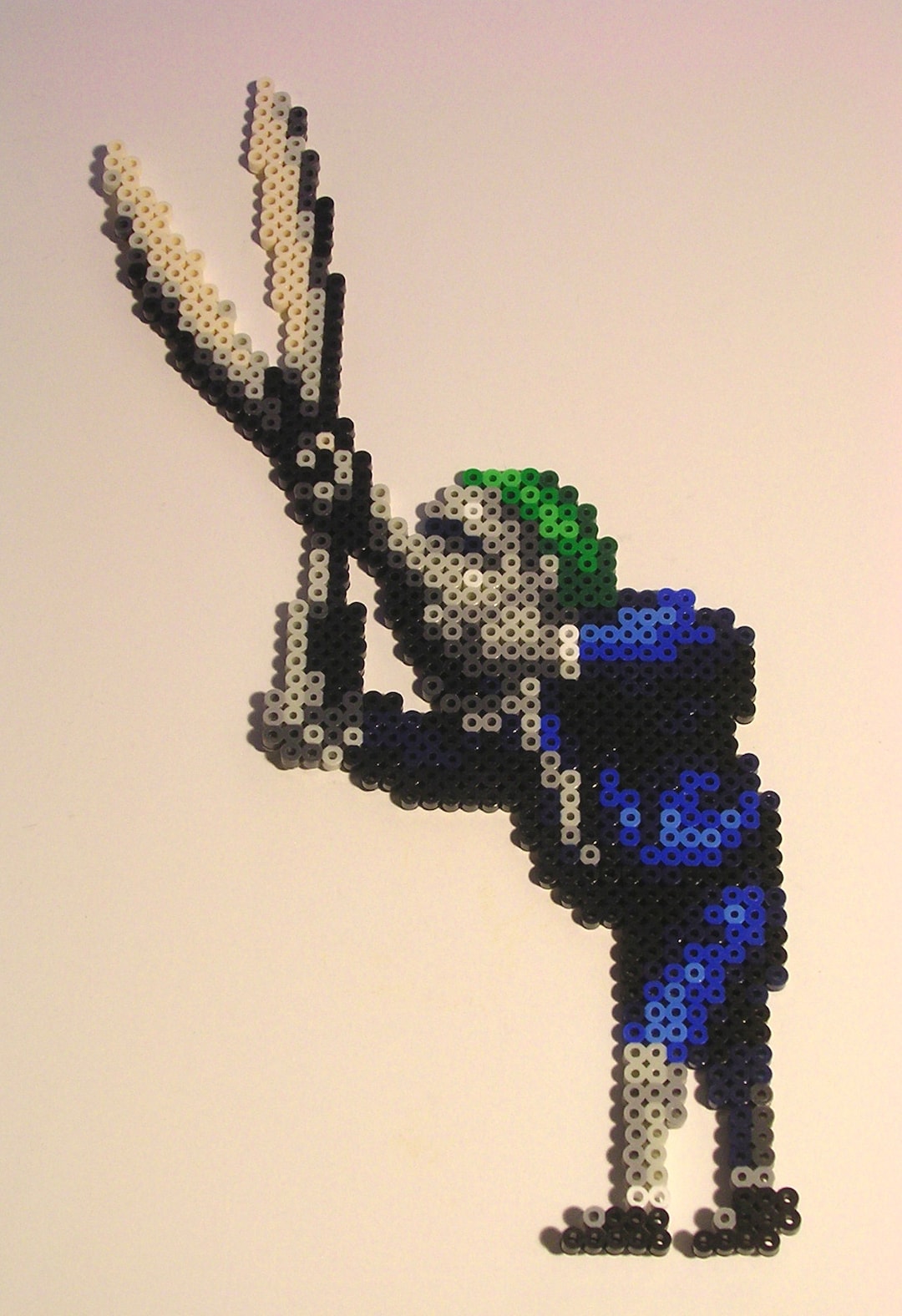 CLOCK TOWER - Bobby Barrows, "scissorman" Perler Bead Sprite - Etsy