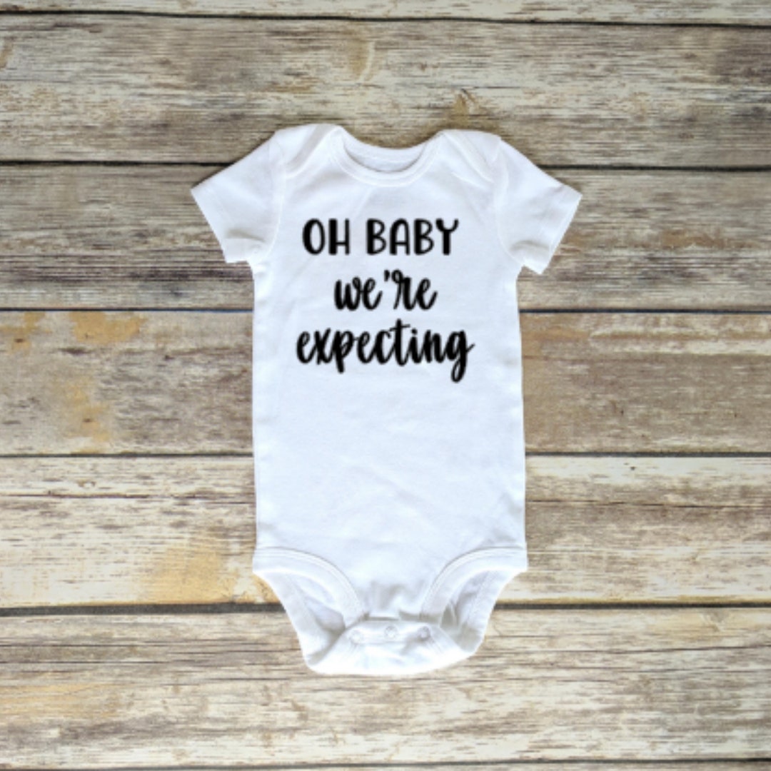 We're Expecting OnesieNewborn Onesie Baby Bodysuit Baby Clothes Oh Baby ...