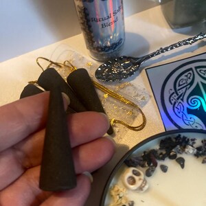 Hel/hela Dendritic Opal Goddess Ritual Altar Set Kit Norse {soy Candle ...