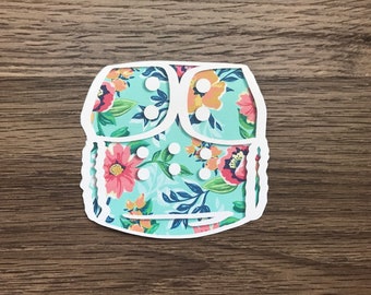 Diaper Sticker | Etsy