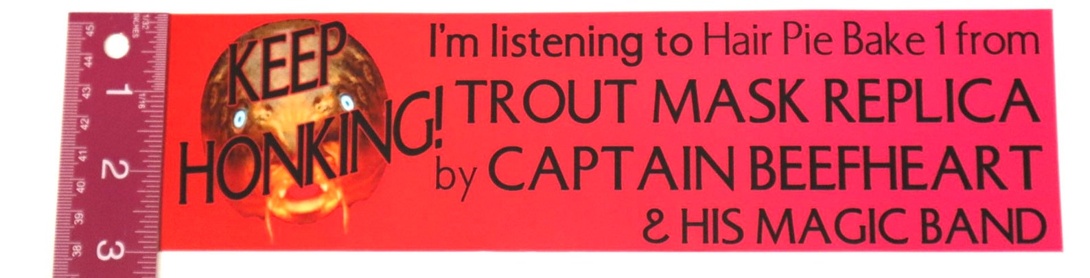 Keep Honking Captain Beefheart Bumper Sticker - Etsy