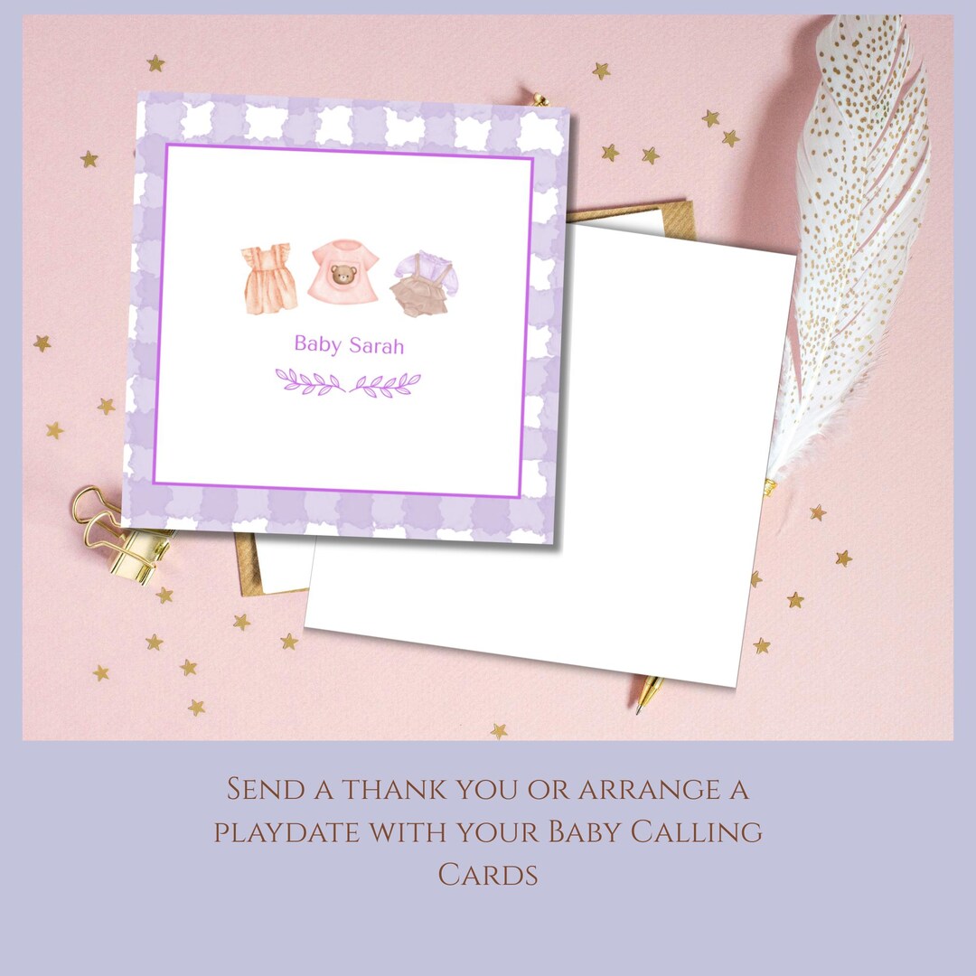 Baby Calling Cards-cowgirl Baby Shower - Etsy