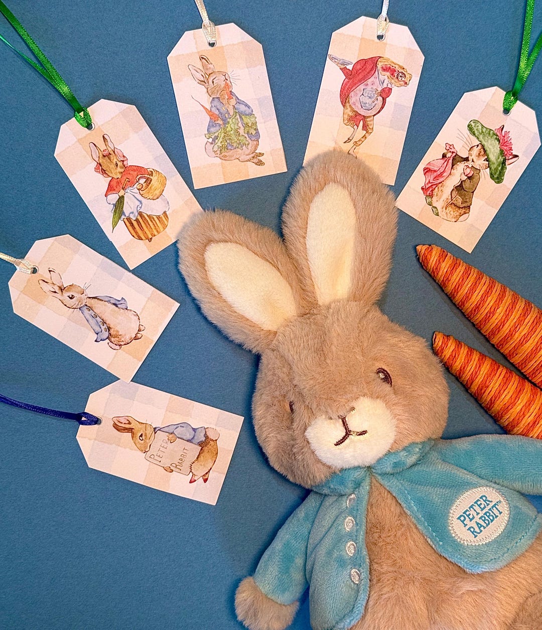 Peter Rabbit Tags - Set of 12 - Etsy
