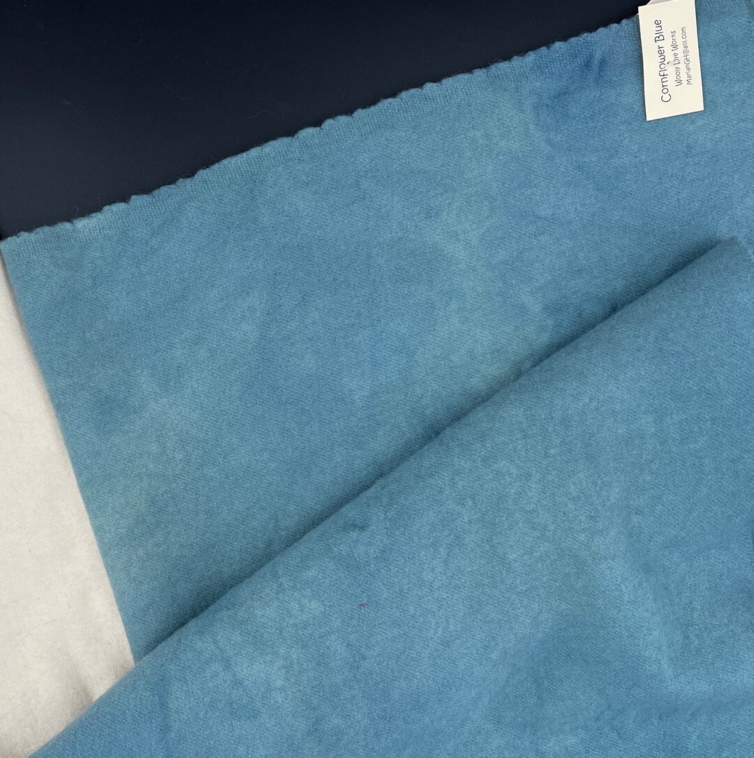 Cornflower Blue, Rug Hooking Wool, Fat Quarter - Etsy