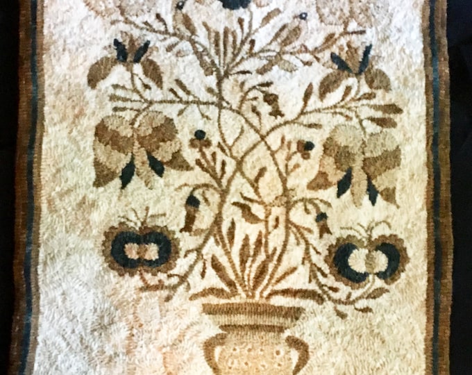 1770 Bird Fraktur Rug Hooking Pattern - Etsy