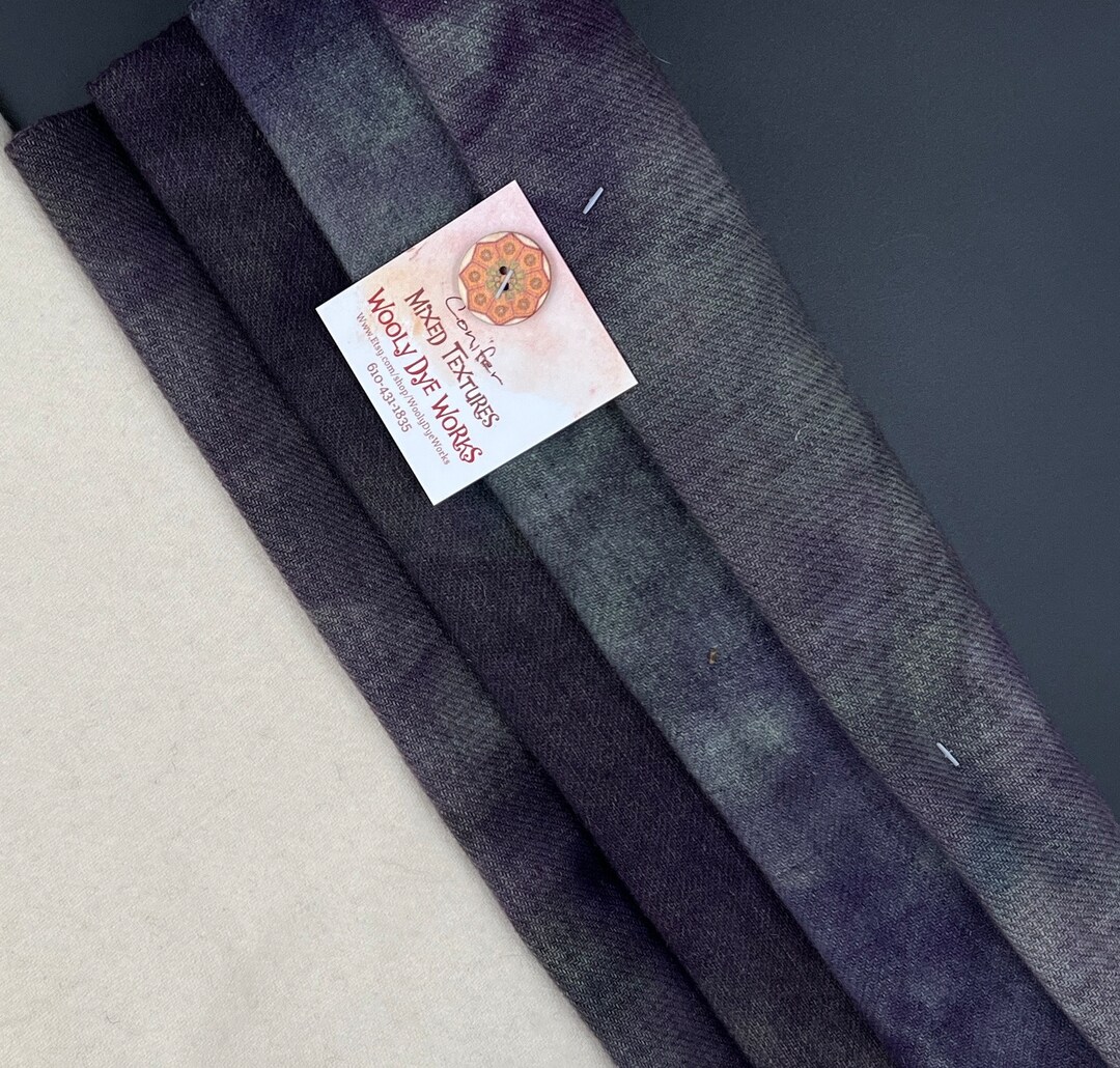 Conifer Mixed Textures, 1/2 Yard, Rug Hooking Wool - Etsy