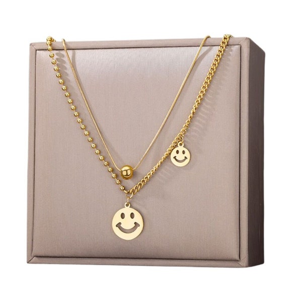 Smile Necklace - Etsy