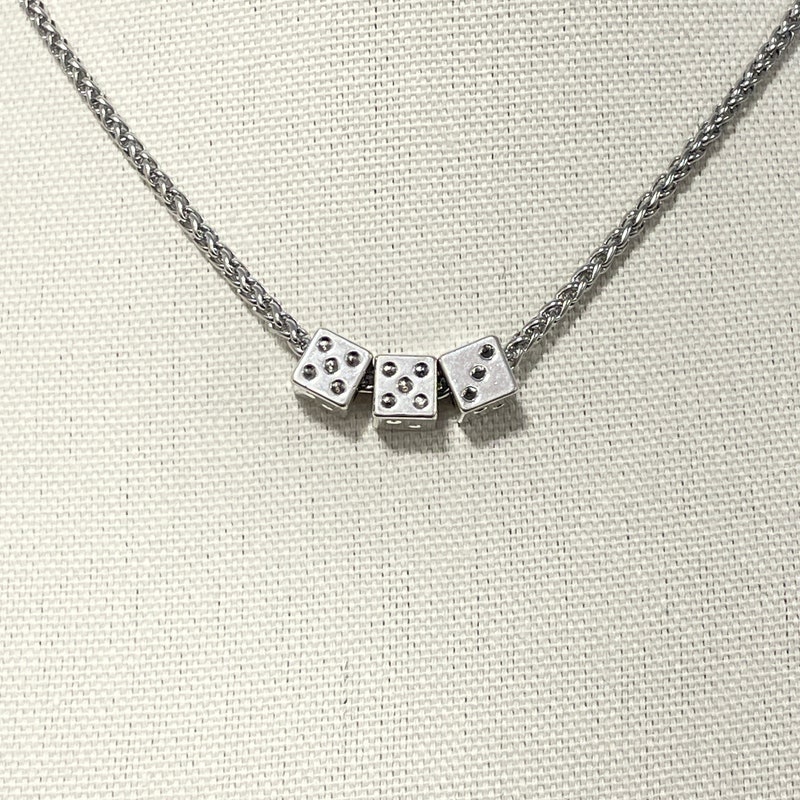 Dice Necklace - Etsy