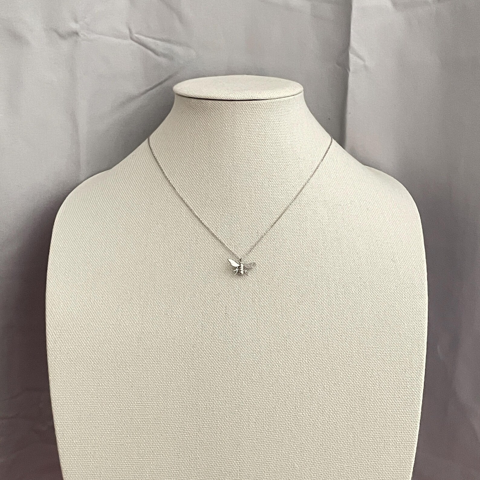 Cute and Lovely Bumble Bee Necklace on Beautiful Shimmering Chain ...