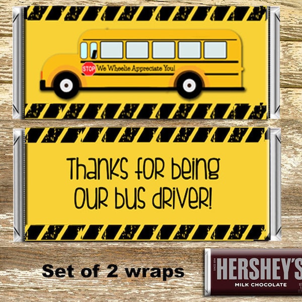 Bus Candy Wrapper - Etsy