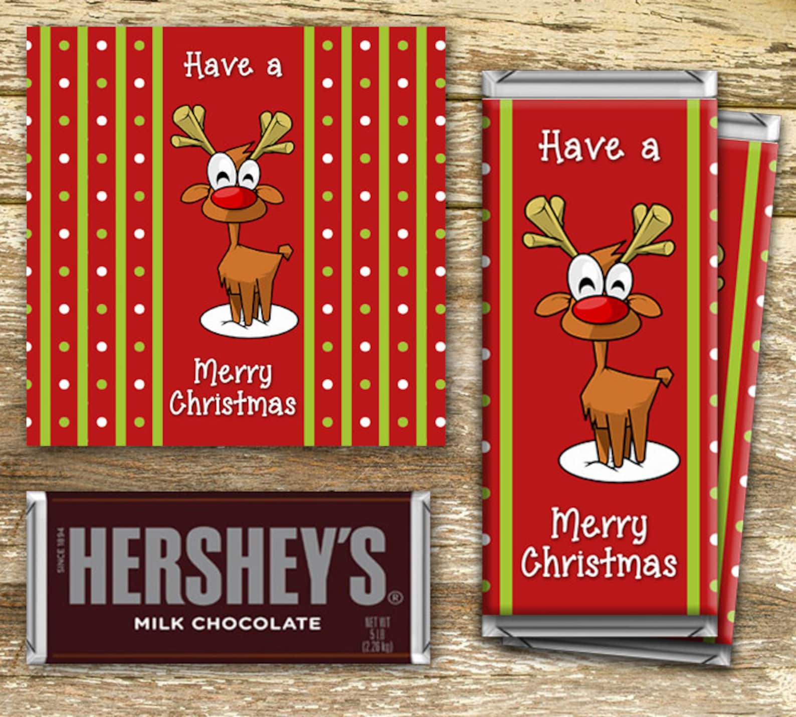 Christmas Candy Bar Wrapper, Christmas Printable, Christmas Party ...