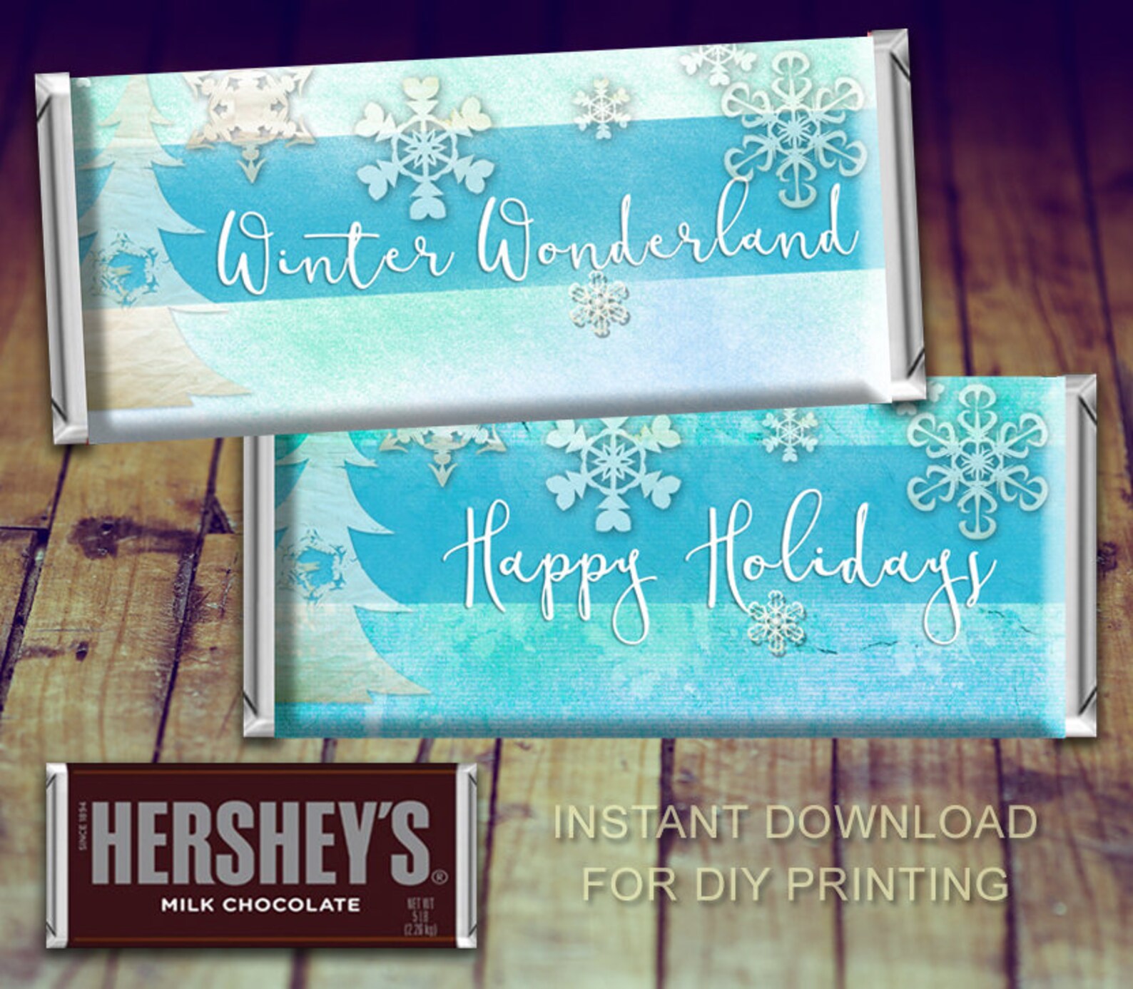 Christmas Candy Bar Wrapper Christmas Favor, Christmas Party, Christmas ...