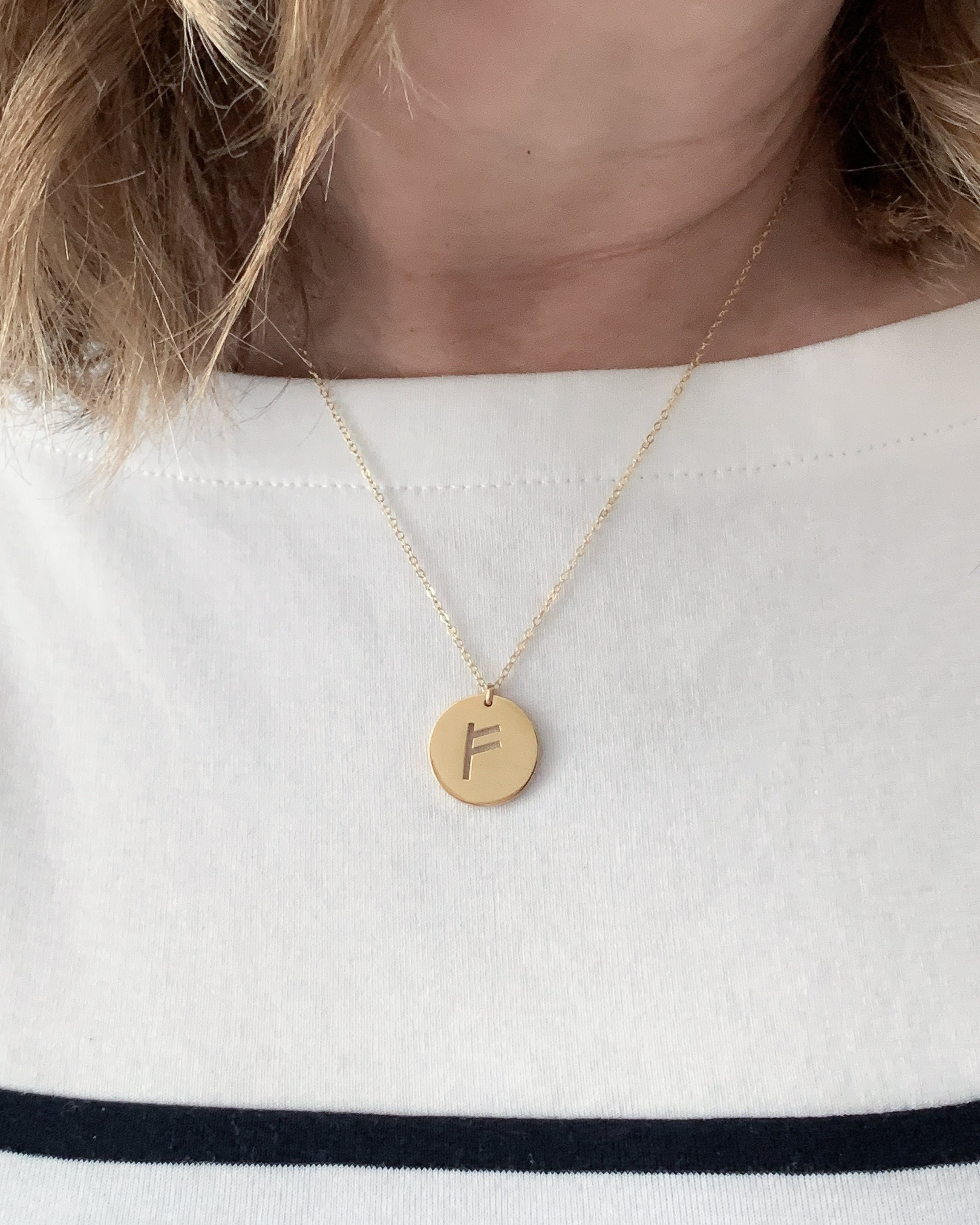 Viking Rune Friendship Necklace Pair Nordic Norse Elder - Etsy UK