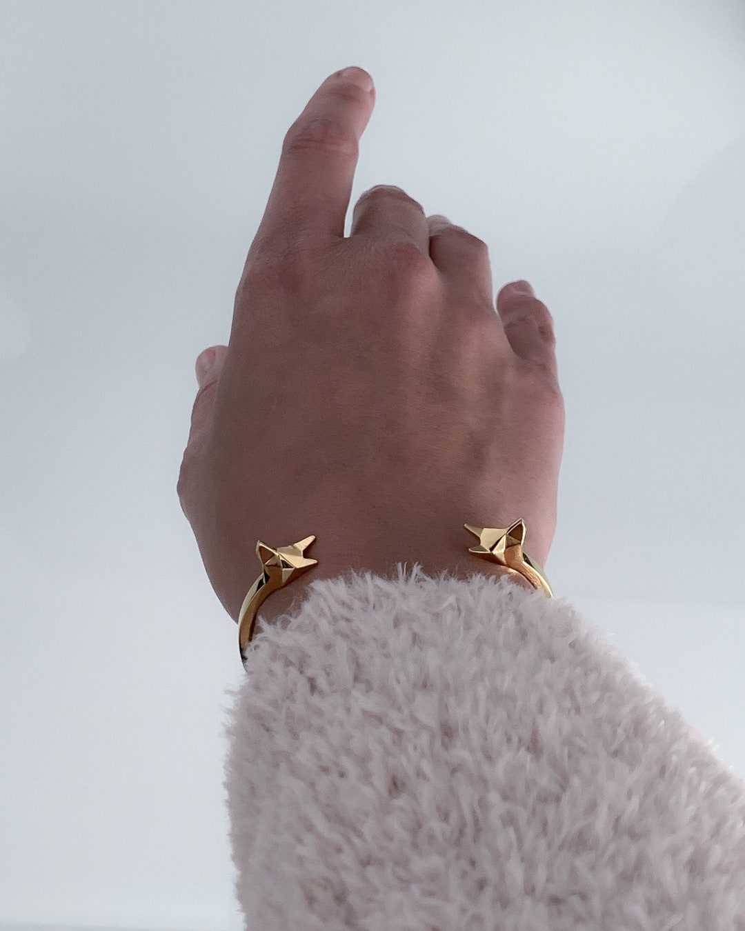 Fox Bracelet • Fox Cuff Bracelet • Fox Jewelry • Modern + Minimalist ...