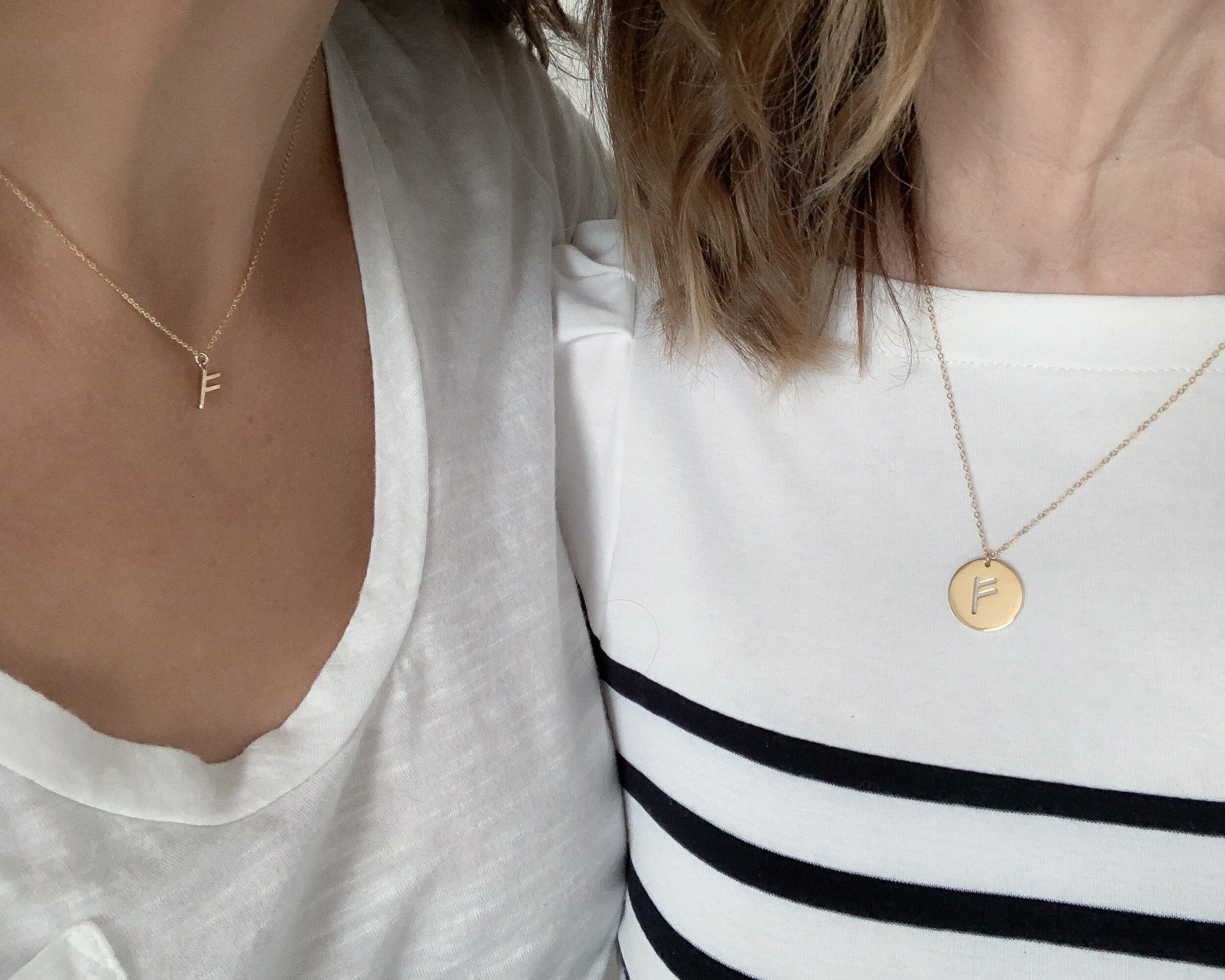 Viking Rune Friendship Necklace Pair Nordic Norse Elder - Etsy UK