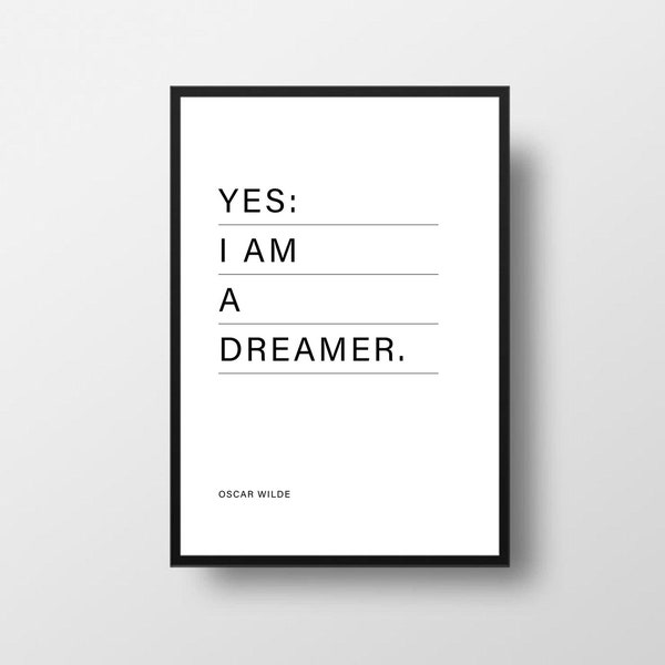 I Am a Dreamer - Etsy
