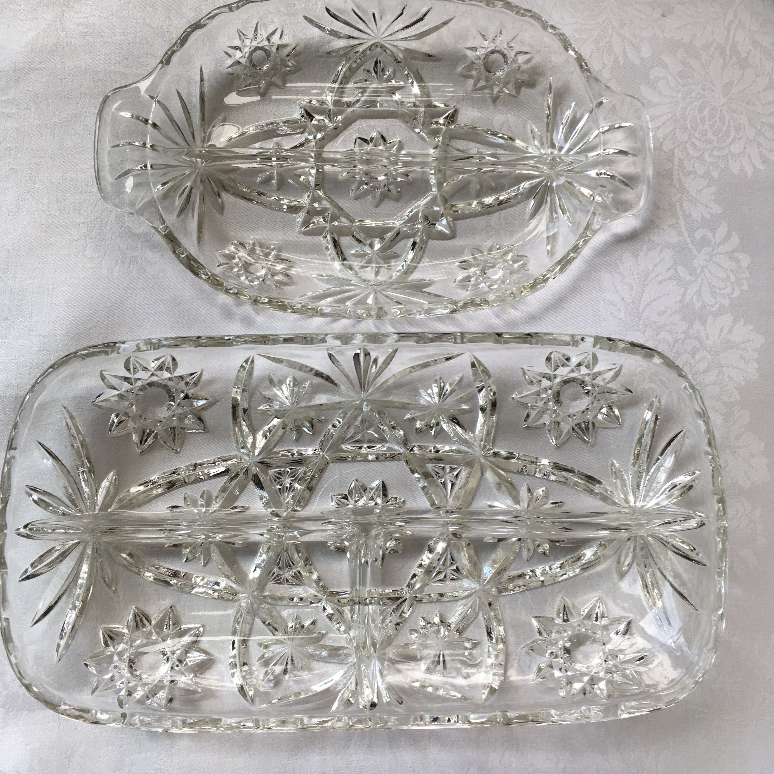 Kitchen & Dining Home & Living 2 Piece Star of David Divided Relish and ...