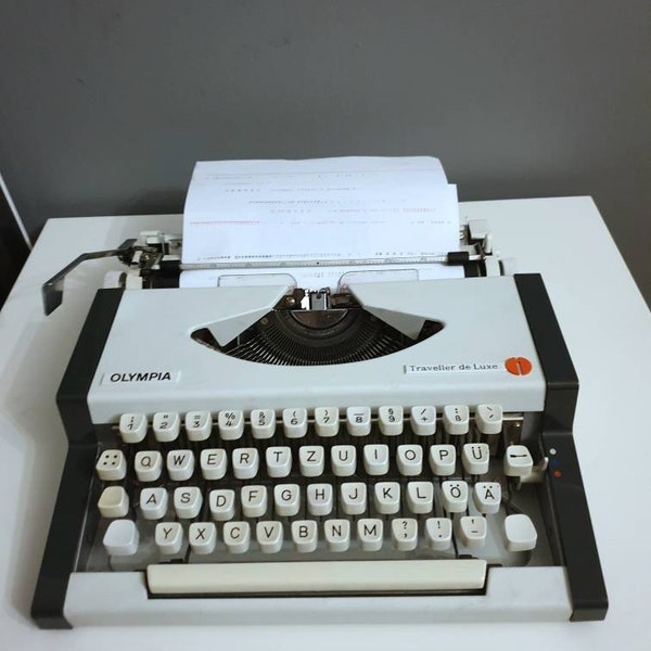Olympia Typewriter - Etsy
