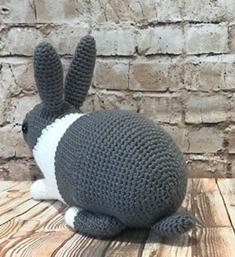 Crochet Dutch Rabbit Animal Toy Handmade Gift - Etsy