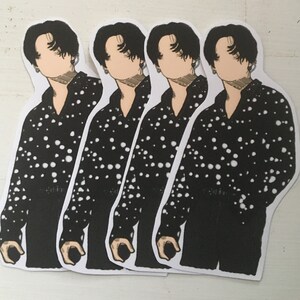 BTS Stickers | Jungkook | JK | Matte Sticker | Decals - Etsy