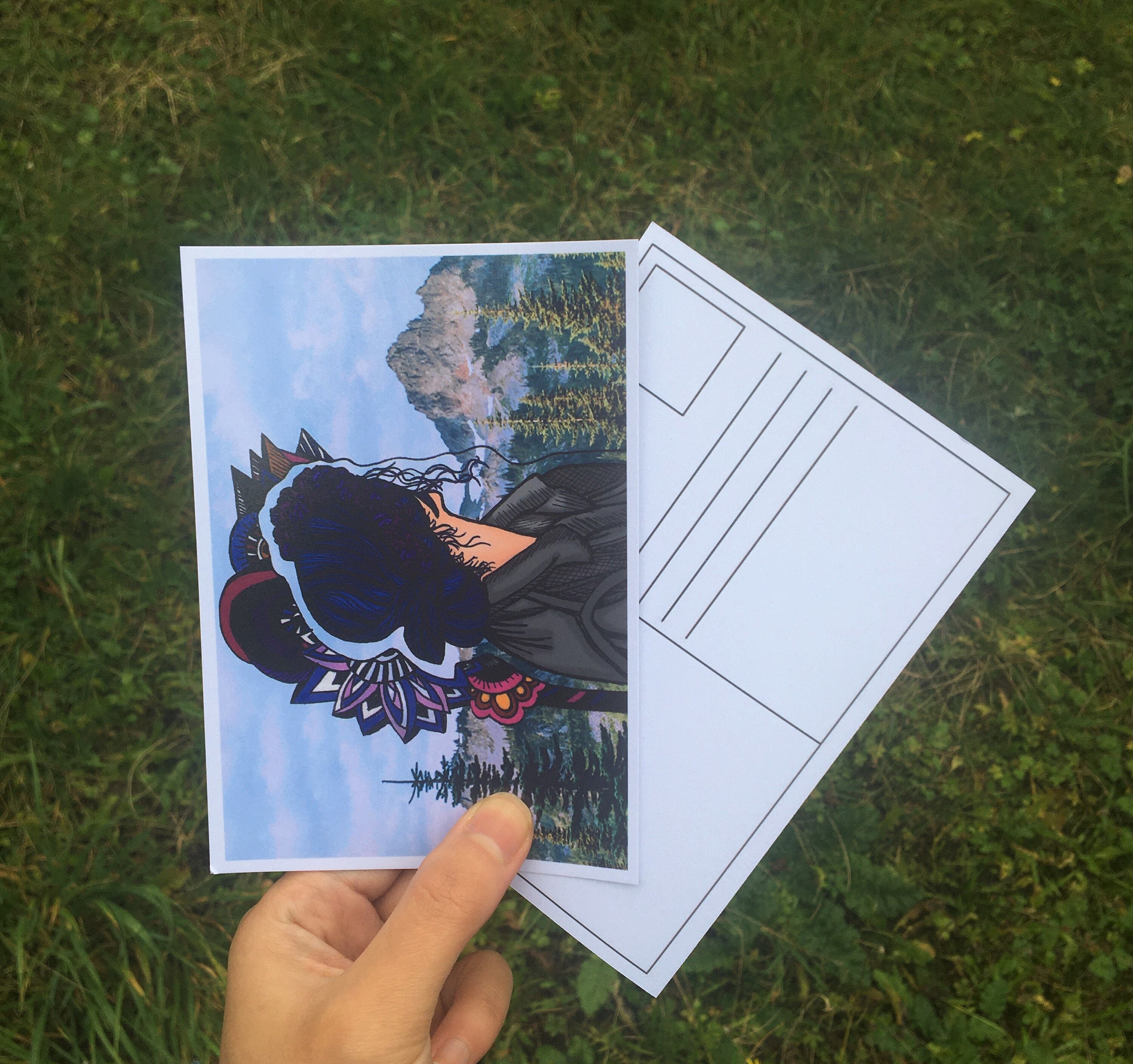 Travel Postcard A6 Postcard Print Original Illustration | Etsy UK