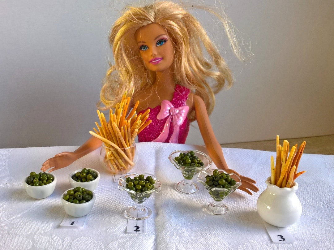 Fashion Dolls Food - 1:6 Scale Miniature Food - Handmade, Realistic ...