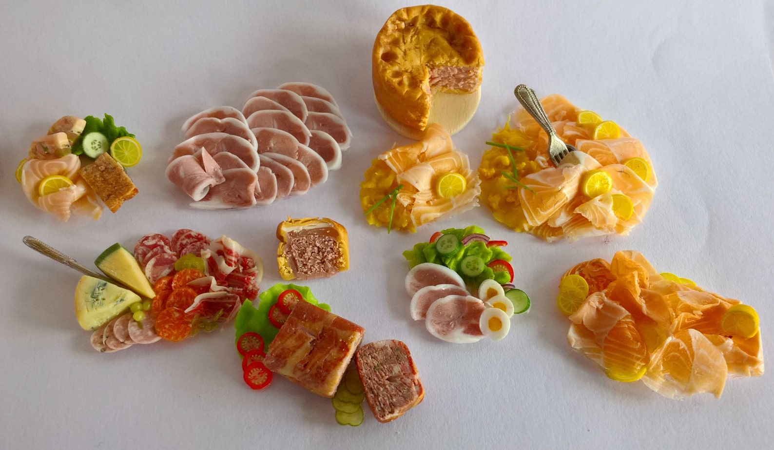 Dolls House Food: Miniature Food Food Prepared for Use on | Etsy