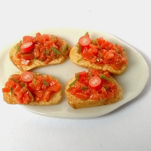 Miniature Italian Food Cannoli Siciliani Scale 1:12 / - Etsy