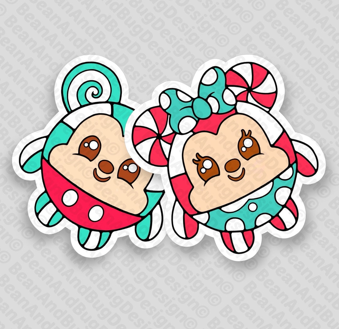 Fanart Mickey Cool Mint Candy and Minnie Peppermint Meringue Hard Candy ...