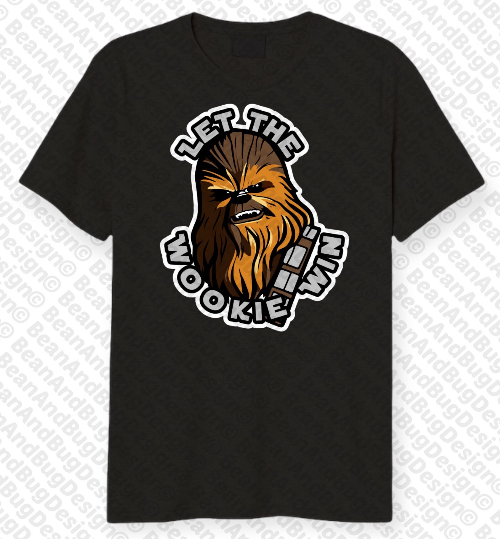 Fanart Chewy let the Wookie Win Cricut-ready PNG/SVG Digital Files Pack ...