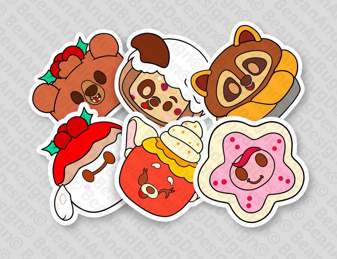 Fanart Season's Sweetings Munchlings Bundle 2 Cricut-ready JPG/PNG/SVG ...