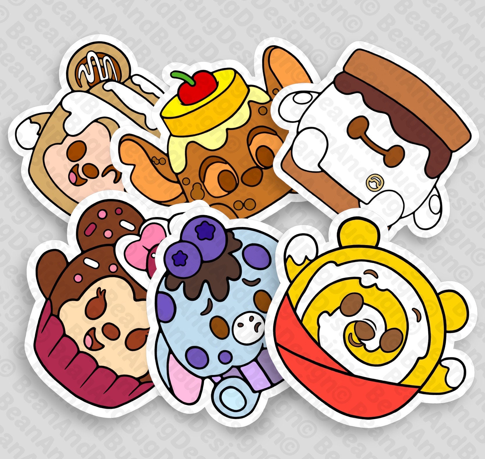 Fanart Baked Treats Munchling Bundle Cricut-ready JPG/PNG/SVG Digital ...
