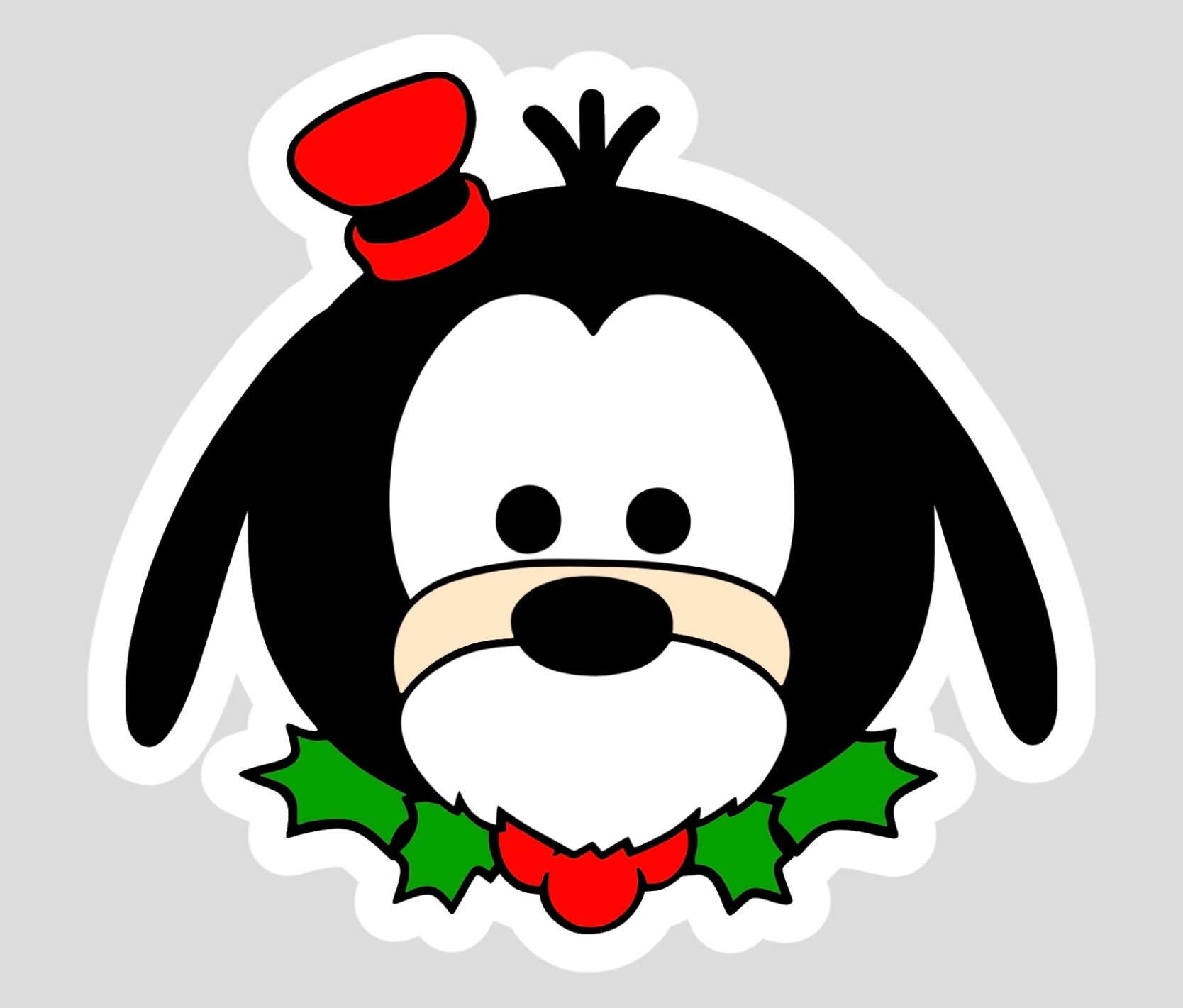 Fanart Christmas Mickey and Friends Tsum Tsum Pack Cricut-ready JPG/PNG ...