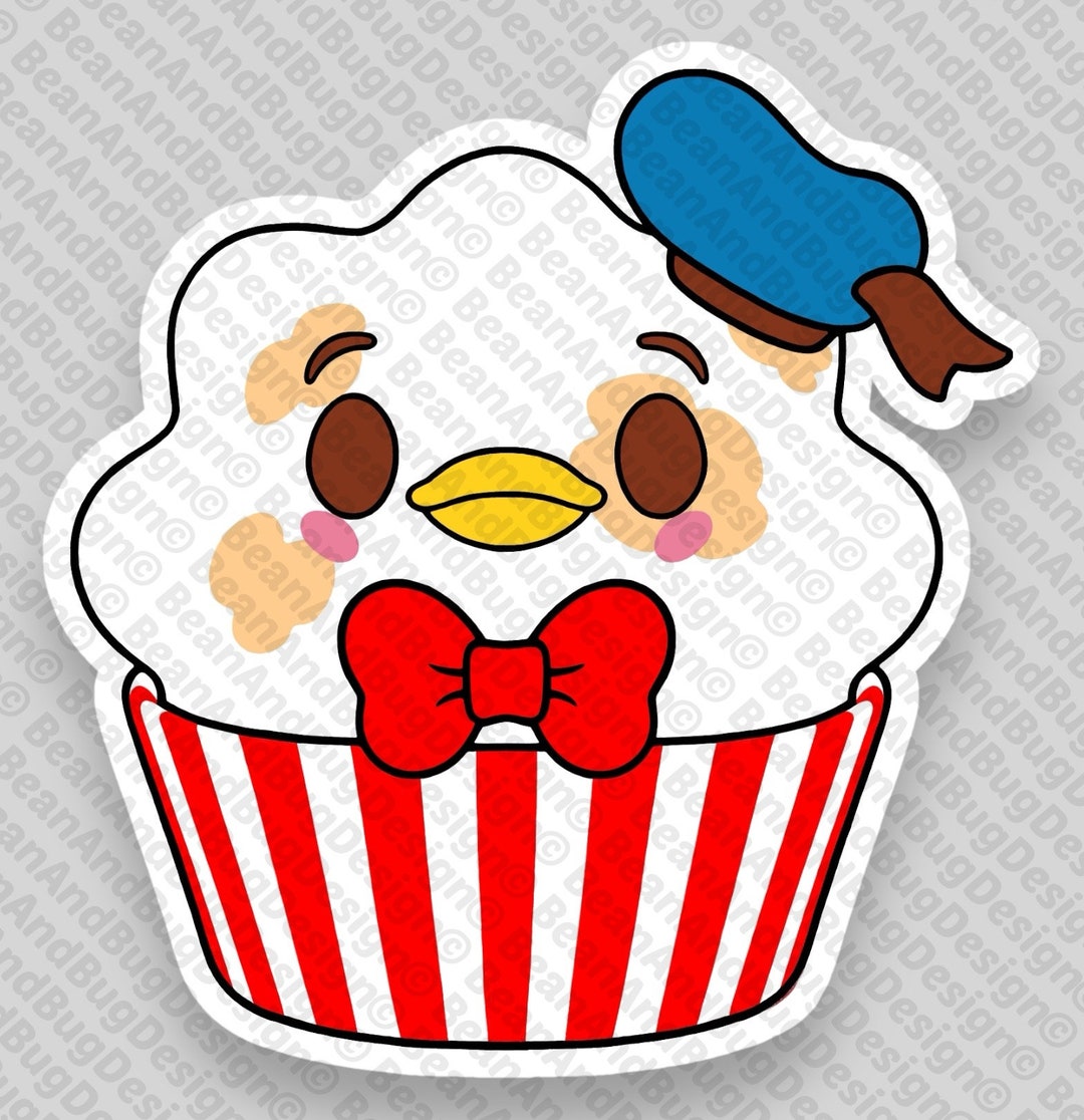 Fanart Donald Popcorn Munchling Cricut-ready PNG/SVG Digital Files Pack ...