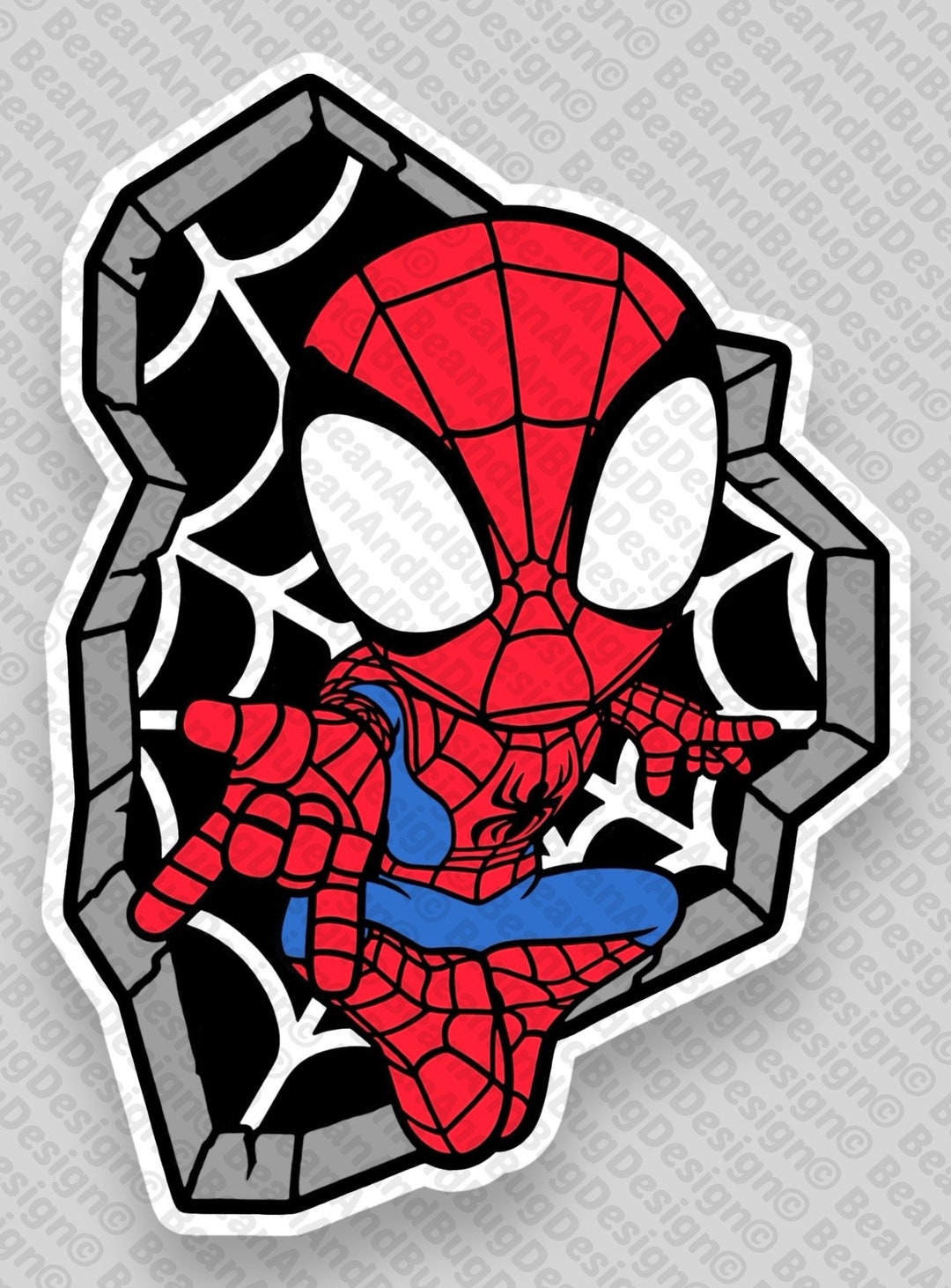 Fanart Spidey Breakthrough Cricut-ready JPG/PNG/SVG Digital Files Pack ...