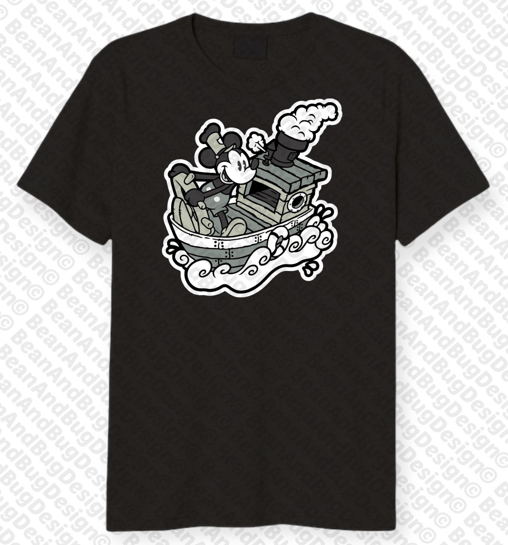 Fanart Steamboat Willy Steamboat Cricut-ready JPG/PNG/SVG Digital Files ...