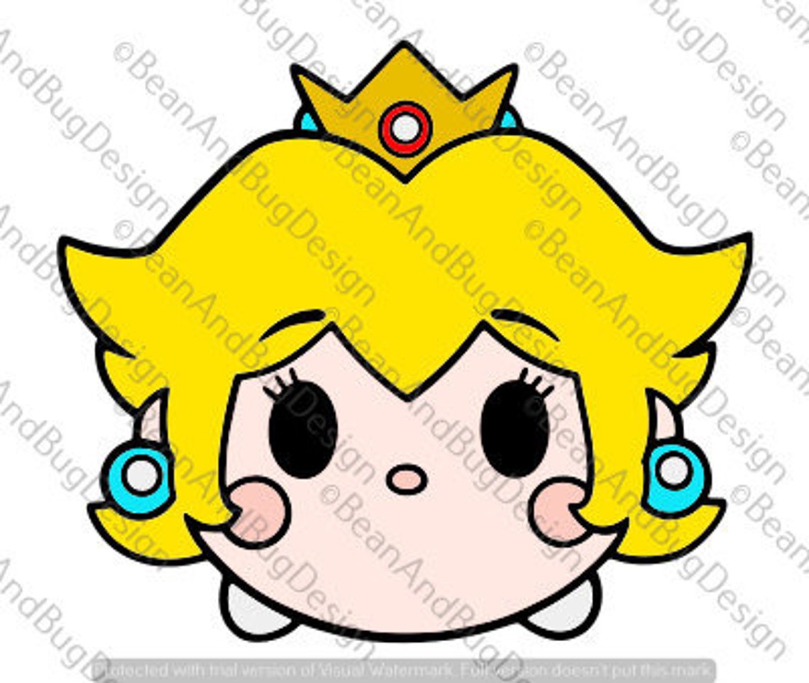 Fanart Super Mario Bros Tsum Tsum Cricut-Ready JPG/PNG/SVG - Etsy.de