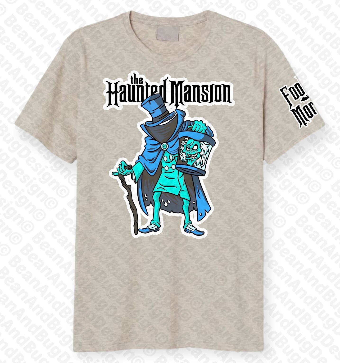 Fanart Hatbox Ghost Haunted Mansion Cricut-ready PNG/SVG Digital Files ...