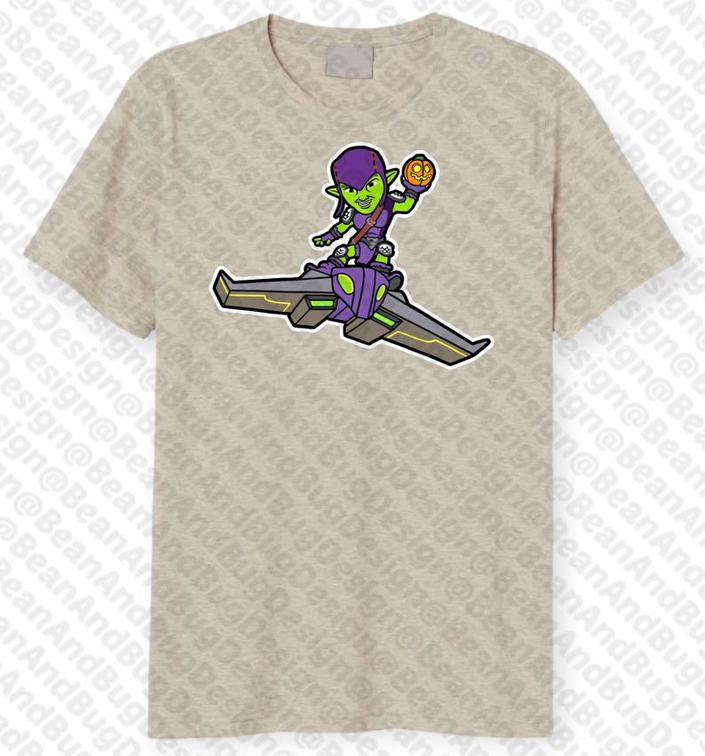 Fanart Gobby Green Goblin Cricut-ready JPG/PNG/SVG Digital Files Pack ...