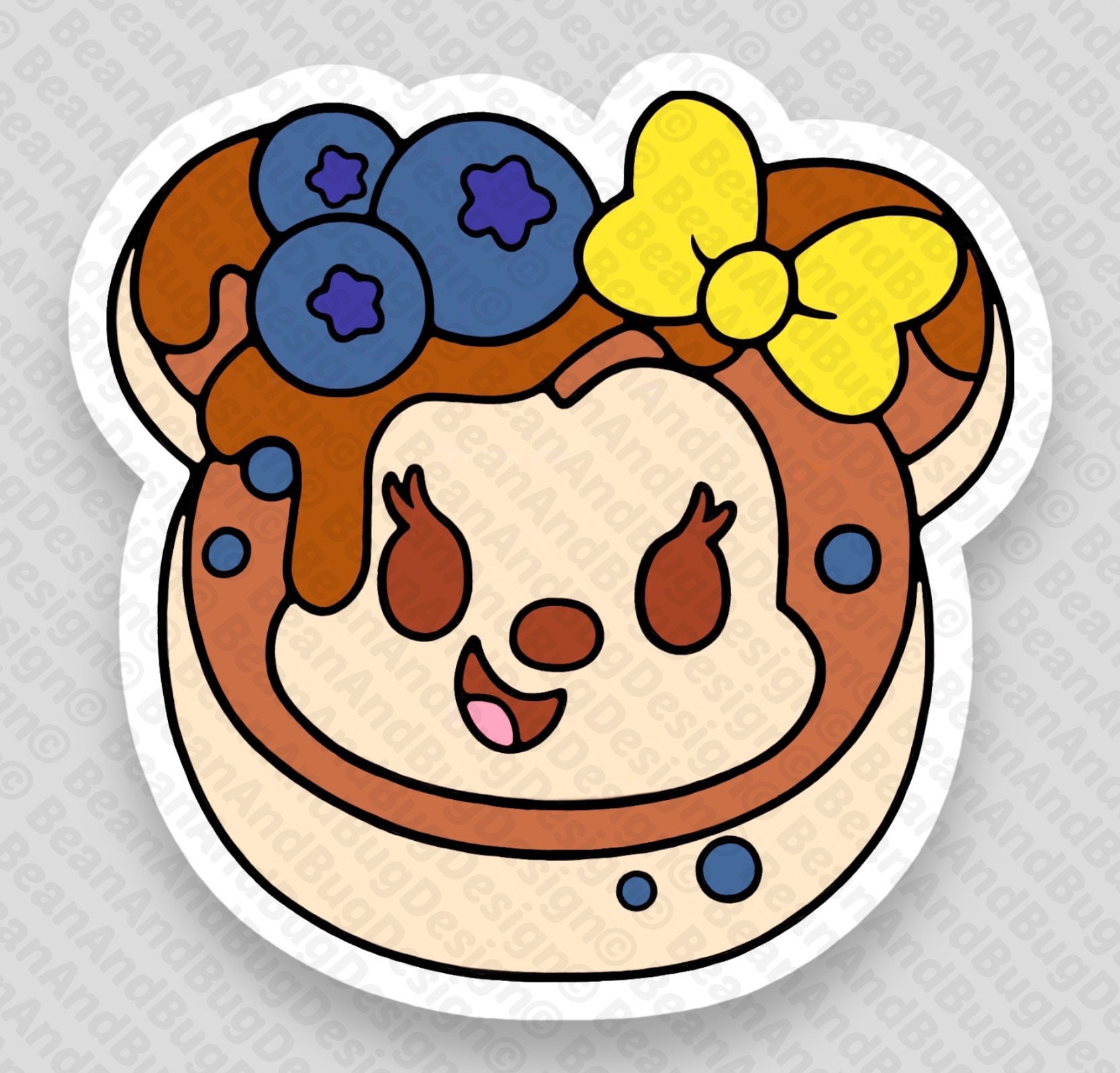 Fanart Minnie Blueberry Pancake Munchling Cricut-ready JPG/PNG/SVG ...
