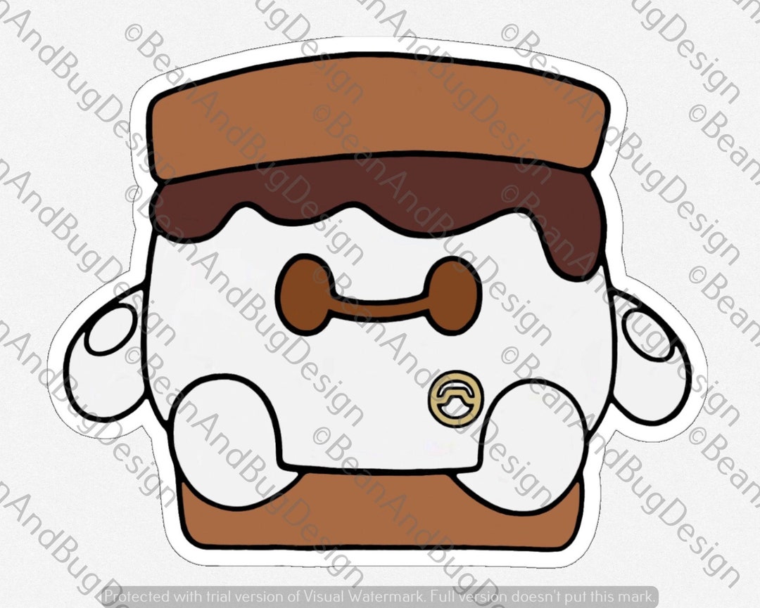 Fanart Baymax S'more Munchling Cricut-ready PNG/SVG - Etsy