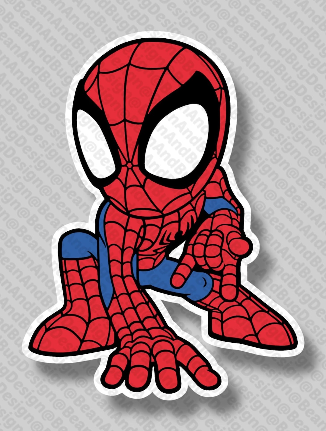 Fanart Spidey 3 Point Pose Cricut-ready JPG/PNG/SVG Digital Files Pack ...