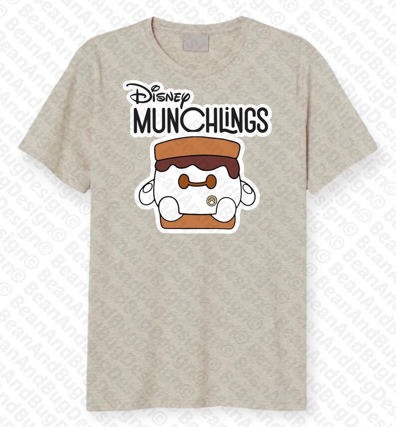 Fanart Baymax S'more Munchling Cricut-ready PNG/SVG Digital Files Pack ...
